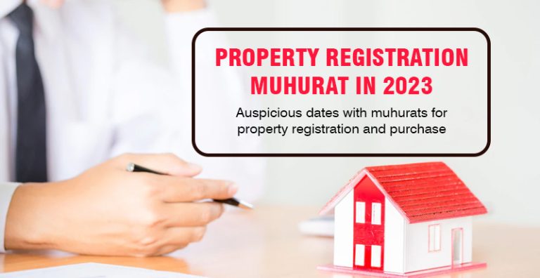 Auspicious Dates for Property Registration in 2024 with Muhurats