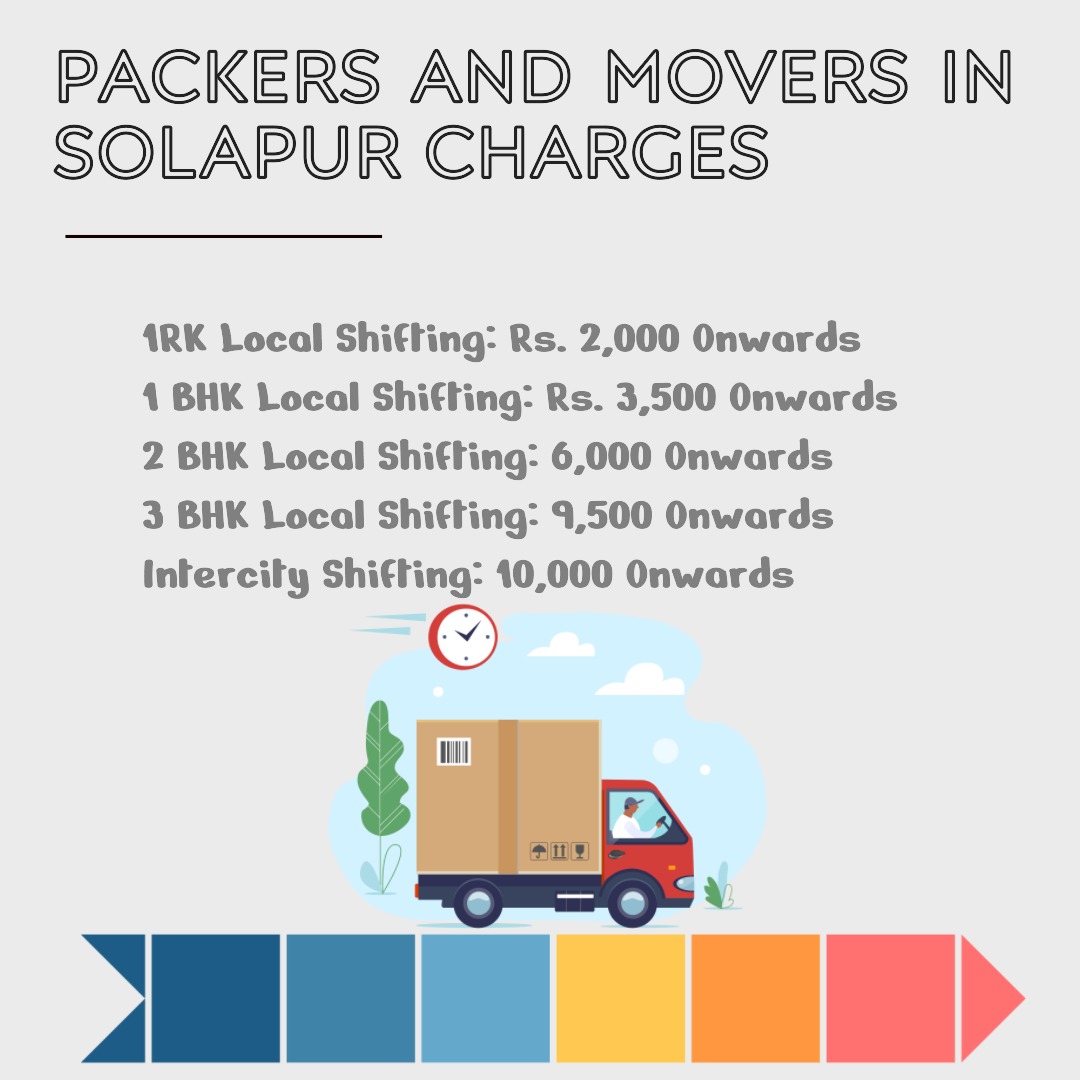 Top 10 Packers and Movers in Solapur with Price
