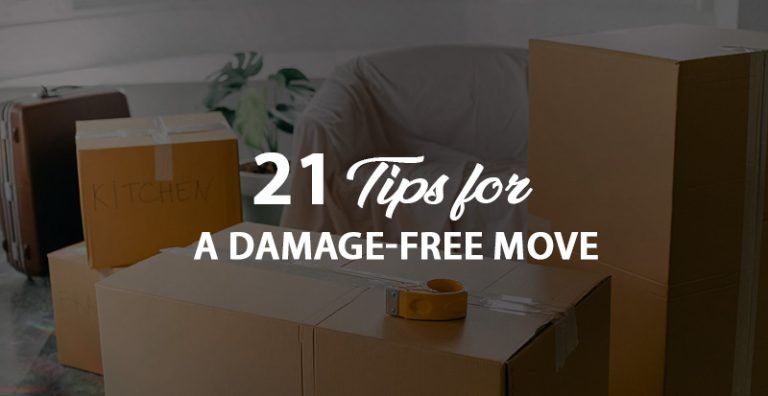 A Damage-Free Move: 21 Tips for a Stress-Free Transition